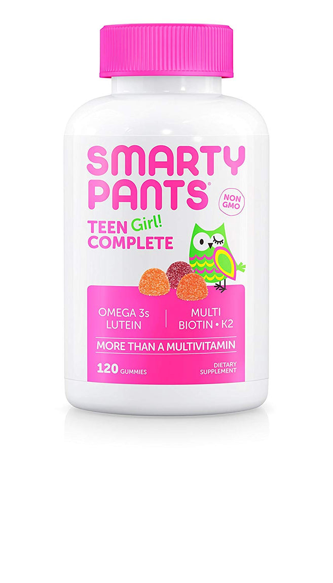 Smarty Pants Teen Girl Complete Multivitamin-120 Gummies – The Blueberry Cart