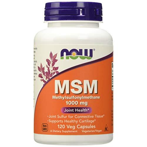 Now MSM 1000 Mg-120 Veg Capsules – The Blueberry Cart